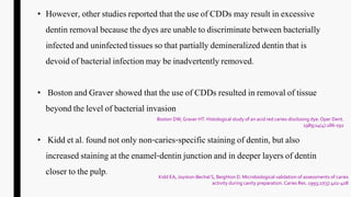 Effectiveness of cleaning solutions in removing residual caries ...