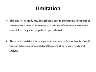 Predictors of Outcome in Acute Respiratory Distress Syndrome with Acute ...