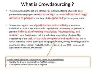 Crowdsourcing in NLP | PPT