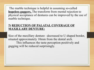 Etiology and Management of Gag Reflex in the Prosthodontic Clinic | PPTX