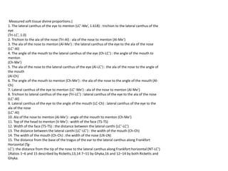 FACIAL ESTHETIC AND DEVINE PROPORTION: jc | PPTX