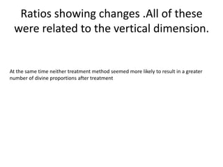 FACIAL ESTHETIC AND DEVINE PROPORTION: jc | PPTX