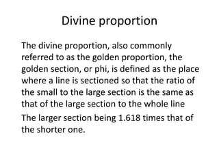 FACIAL ESTHETIC AND DEVINE PROPORTION: jc | PPTX
