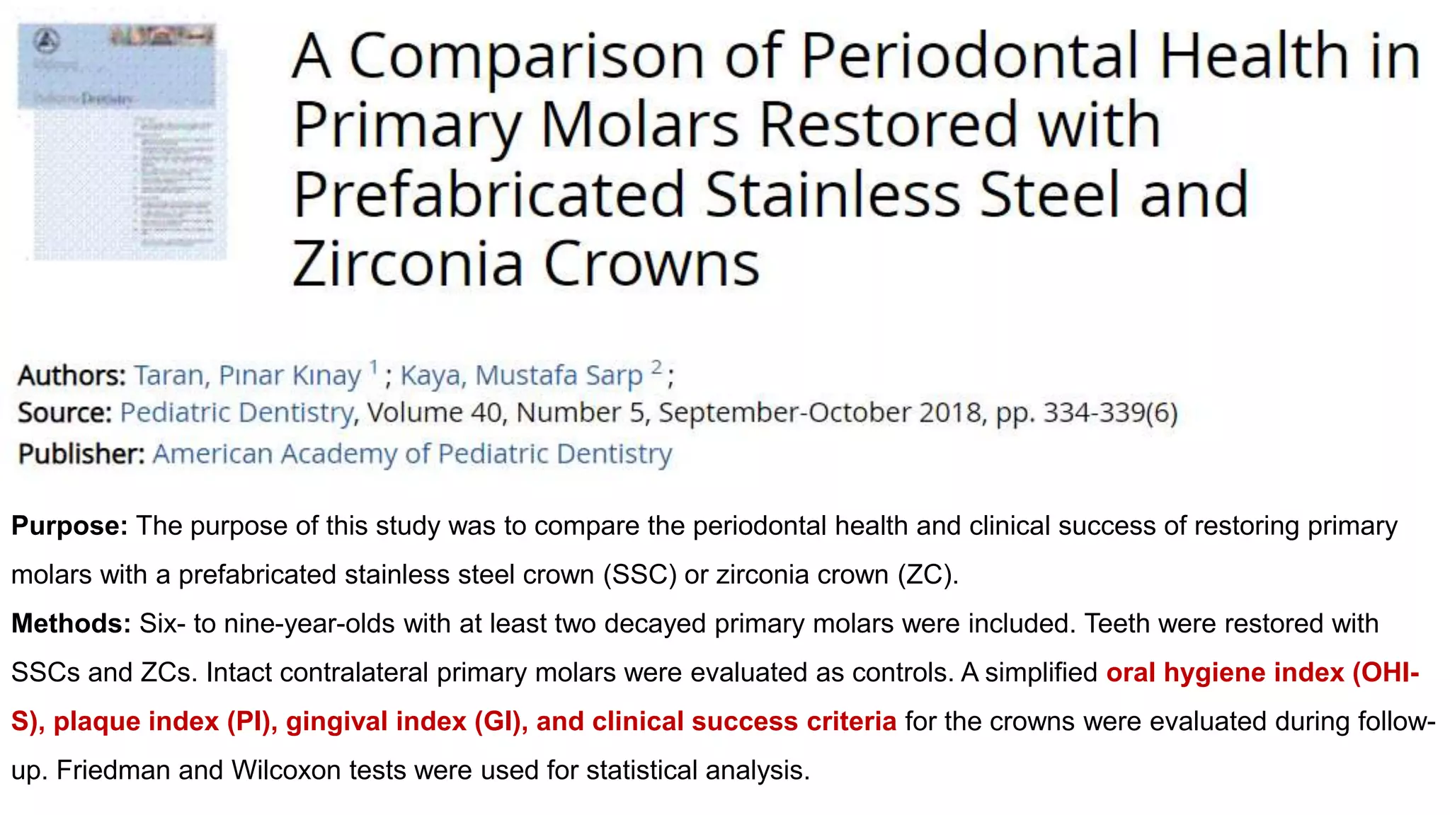 Stainless-Steel Crown and Preformed Zirconia Crown .pptx