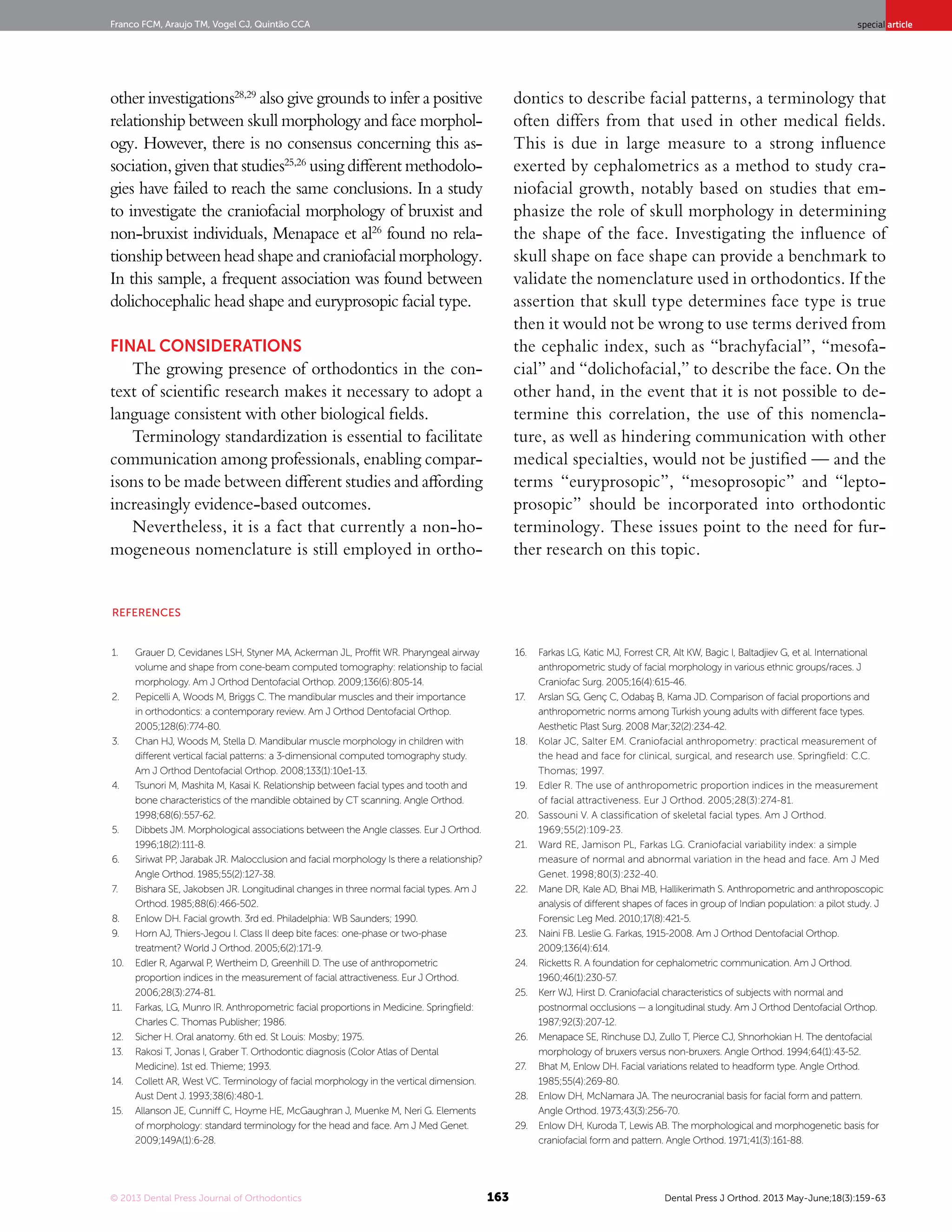 Brachycephalic, dolichocephalic and mesocephalic | PDF
