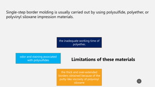 modified technique for single step border molding.pptx