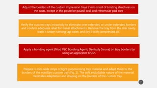 modified technique for single step border molding.pptx