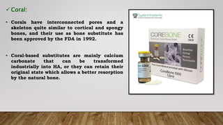 bone grafts and substitutes | PPTX