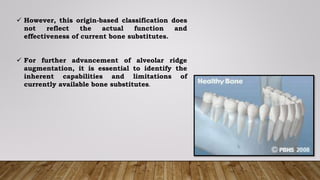 bone grafts and substitutes | PPTX