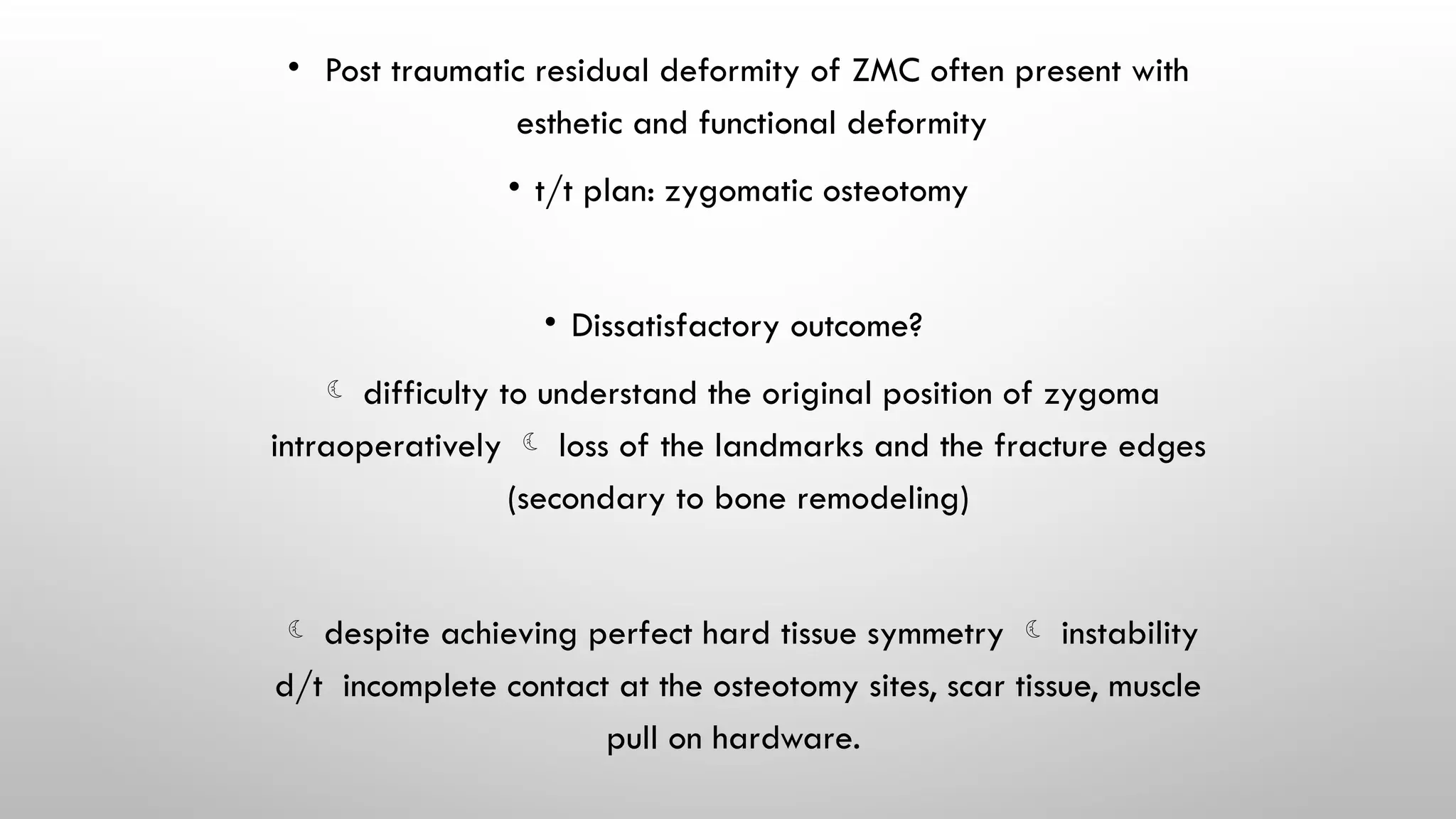 Is Zygomatic Osteotomy a Viable Option to Achieve Symmetry and ...