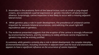 JC(5) Diagnosis and Management of Maxillary Impacted Canines.pptx