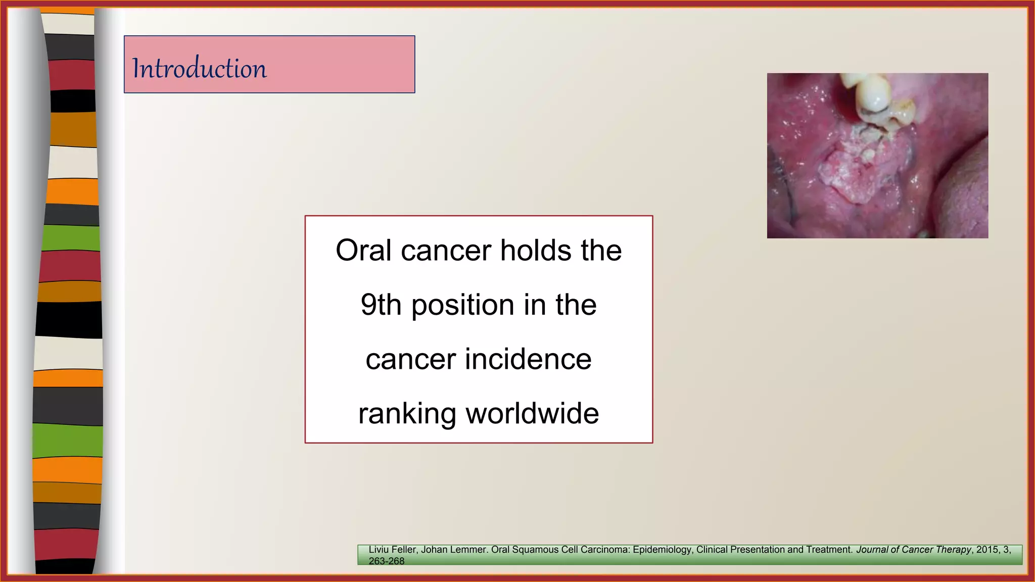 oral field cancerization - Dr Sanjana Ravindra | PPTX
