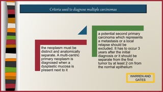 oral field cancerization - Dr Sanjana Ravindra | PPTX