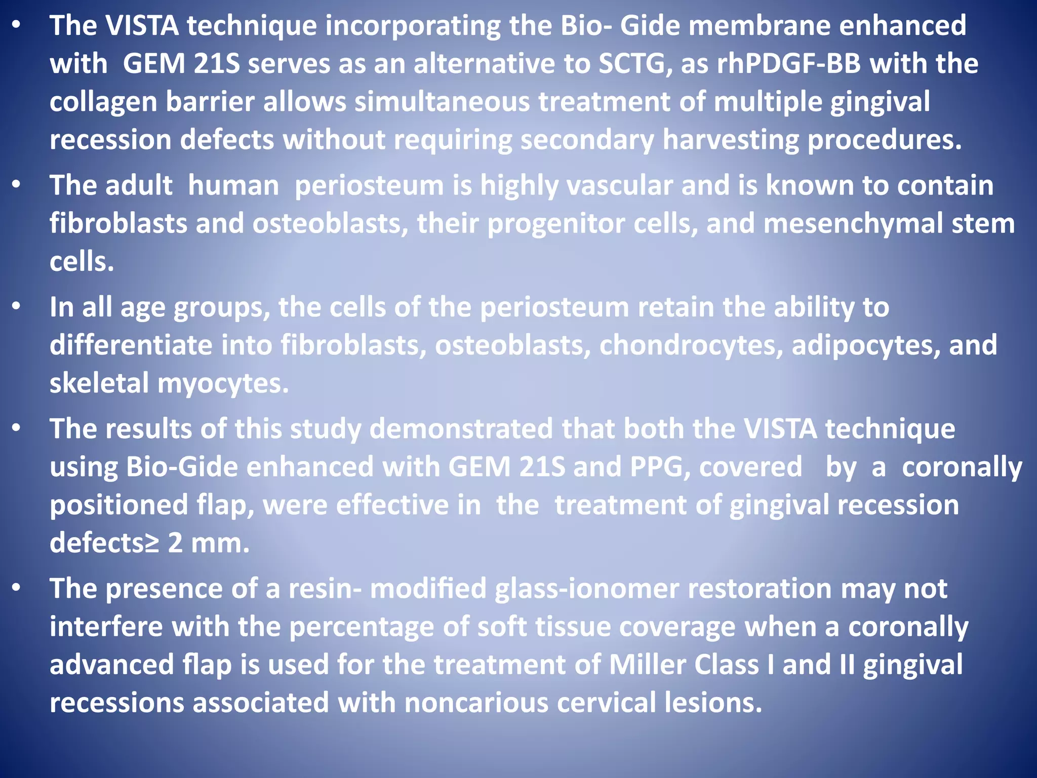 Multiple Gingival Recession Defects | PPTX