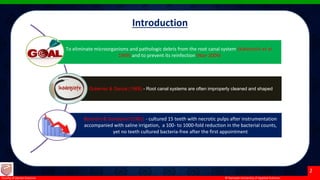 Master apical file size – smaller or larger: a systematic review of ...