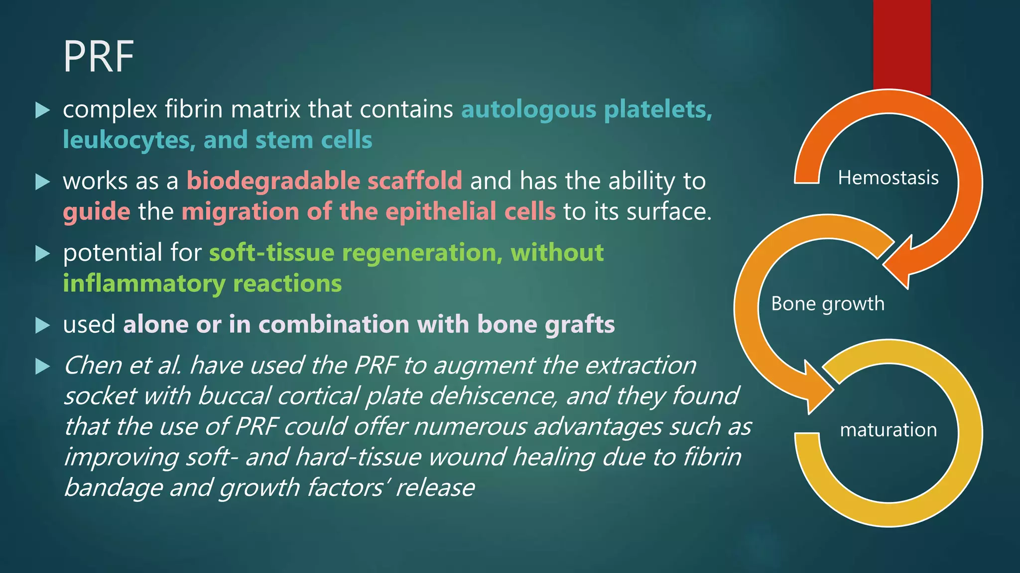 JOURNAL CLUB PRESENTATION IN PROSTHODONTICS ON PLATELET RICH FACTOR | PPTX
