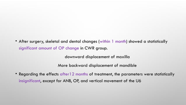 Does Clockwise Rotation of Maxillomandibular Complex Using Surgery ...