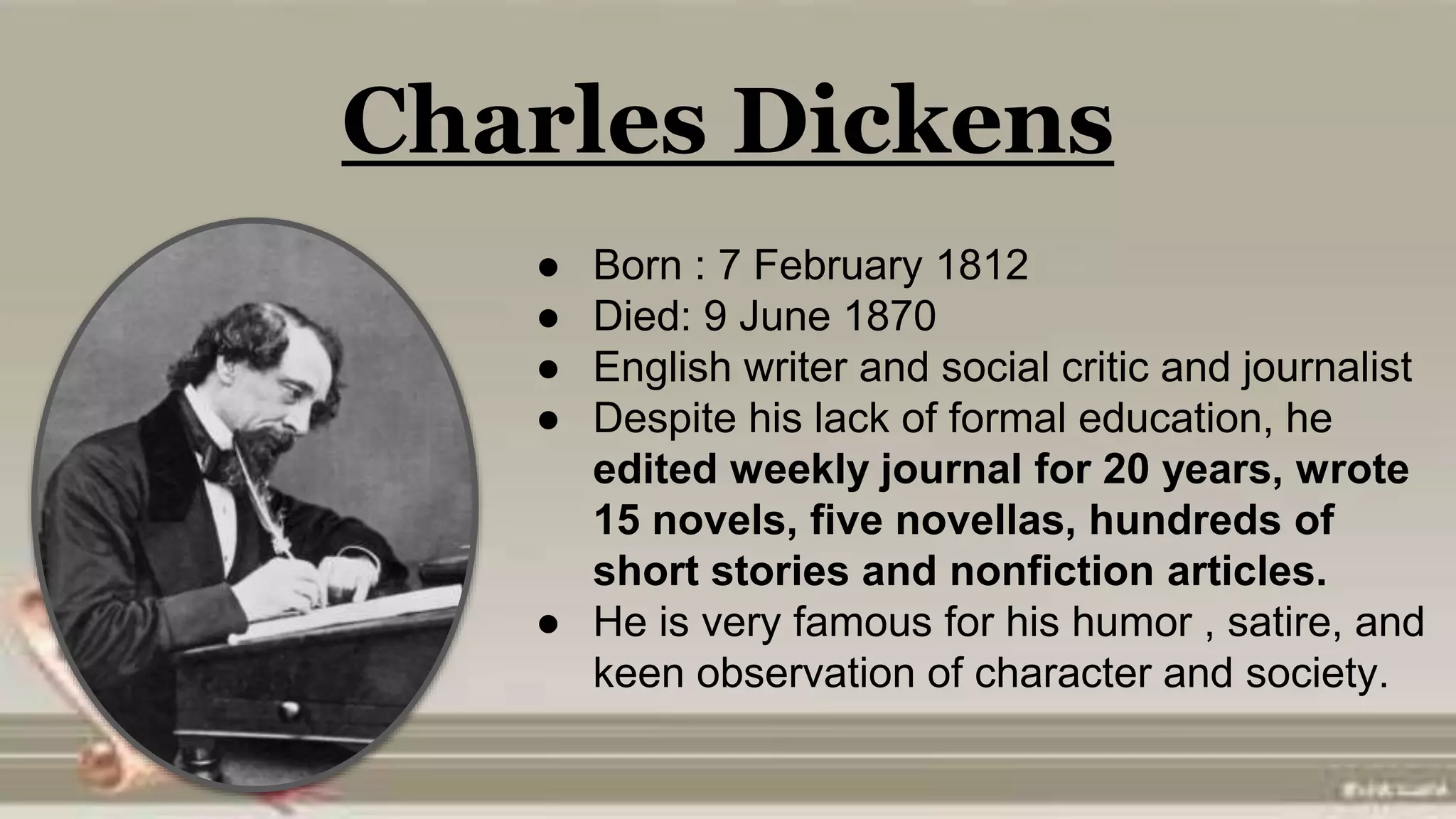 Oliver Twist and The Workhouse | PPTX