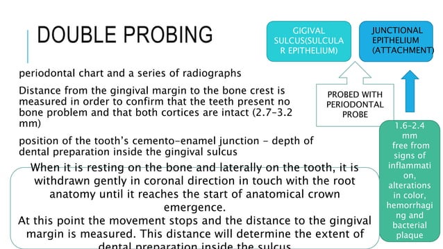 JOURNAL CLUB PRESENTATION IN PROSTHODONTICS on biologically oriented ...
