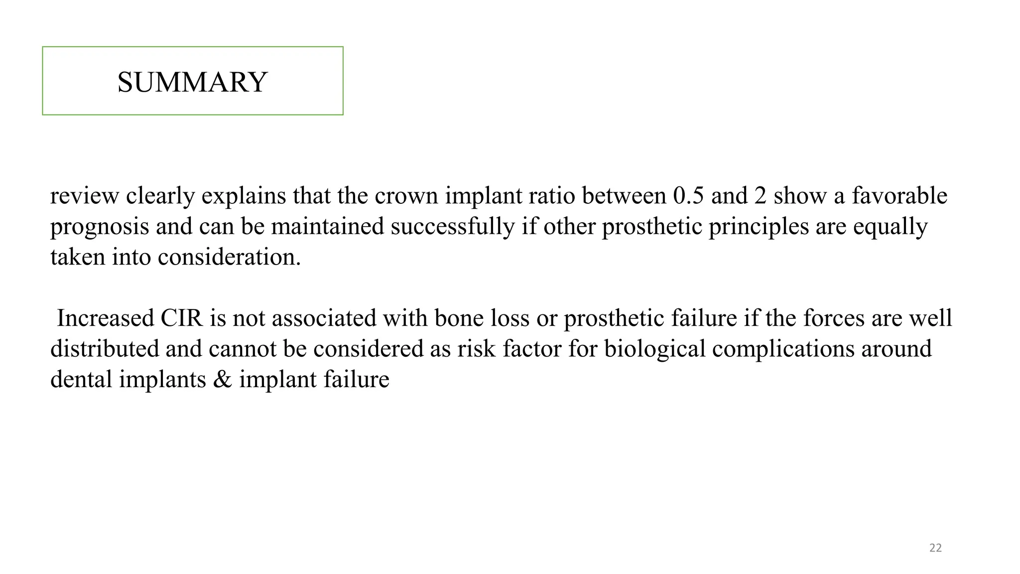 prosthodontic concept of crown to root ratio.pptx