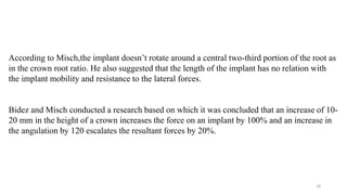 prosthodontic concept of crown to root ratio.pptx
