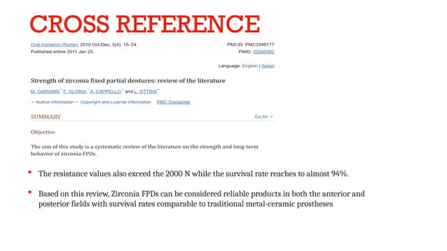Monolithic zirconia crown with rigid and non rigid connectors | PPTX ...