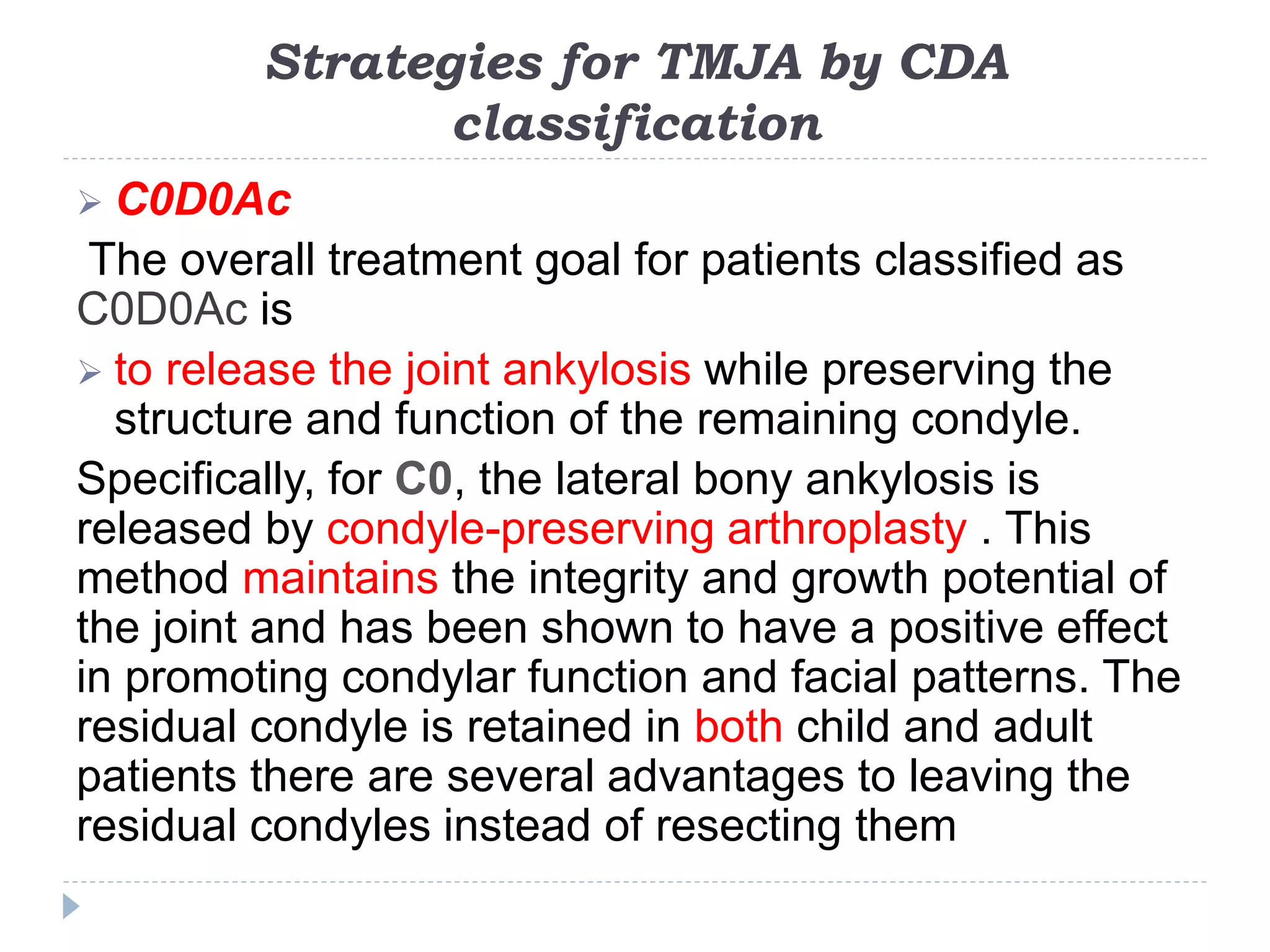 New Clinical Classification & Treatment Strategies For TMJ Ankylosis | PPTX