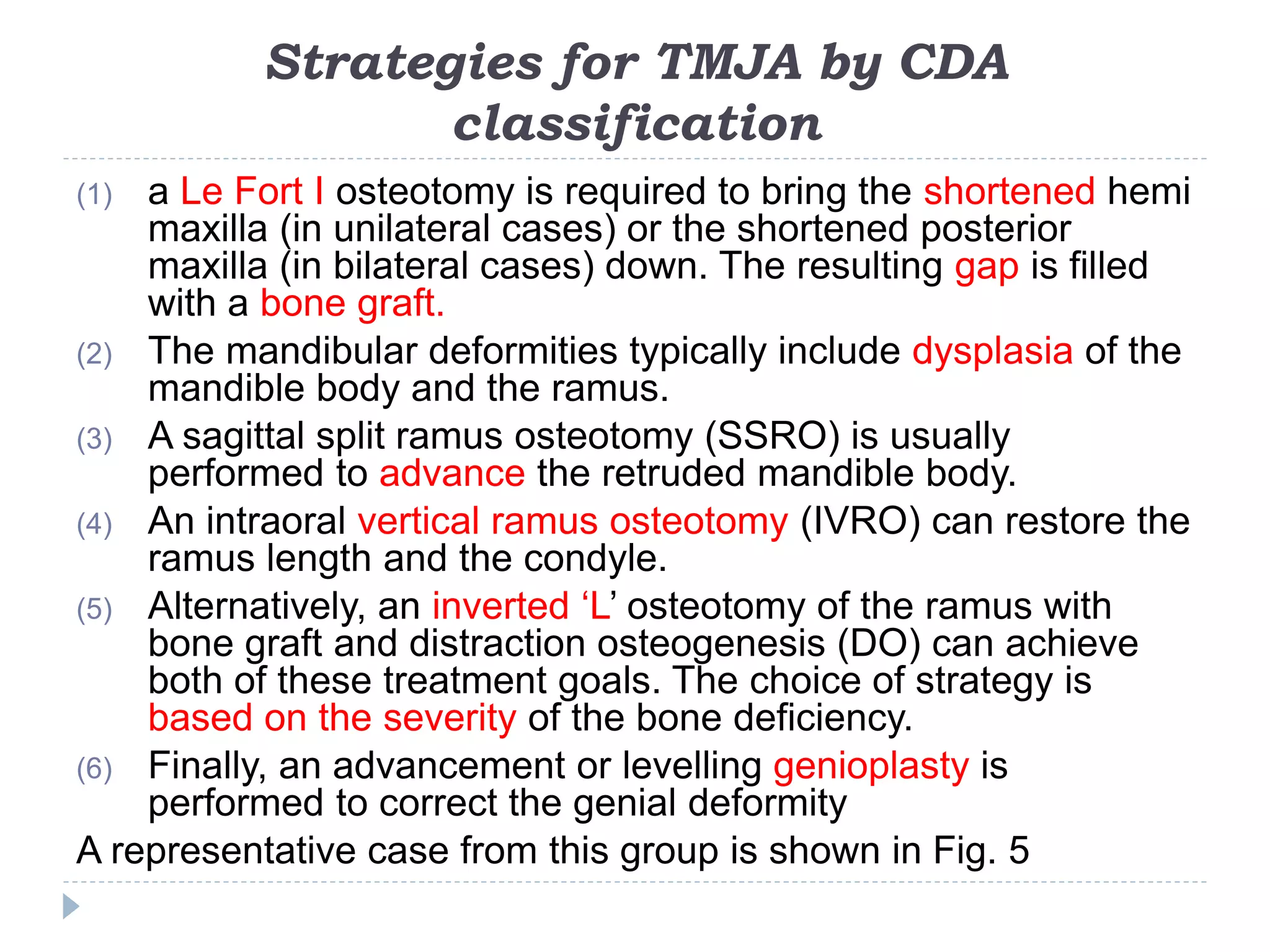 New Clinical Classification & Treatment Strategies For TMJ Ankylosis | PPTX