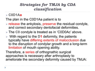 New Clinical Classification & Treatment Strategies For TMJ Ankylosis | PPTX