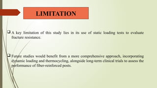 Comparative Evaluation of Fracture Resistance in Esthetic Post and Core ...