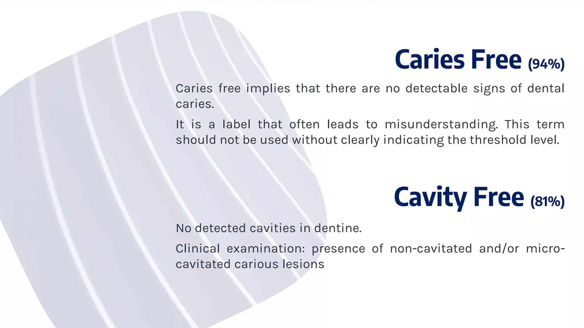 JOURNAL CLUB: Terminology of Dental Caries and Dental Caries Management ...