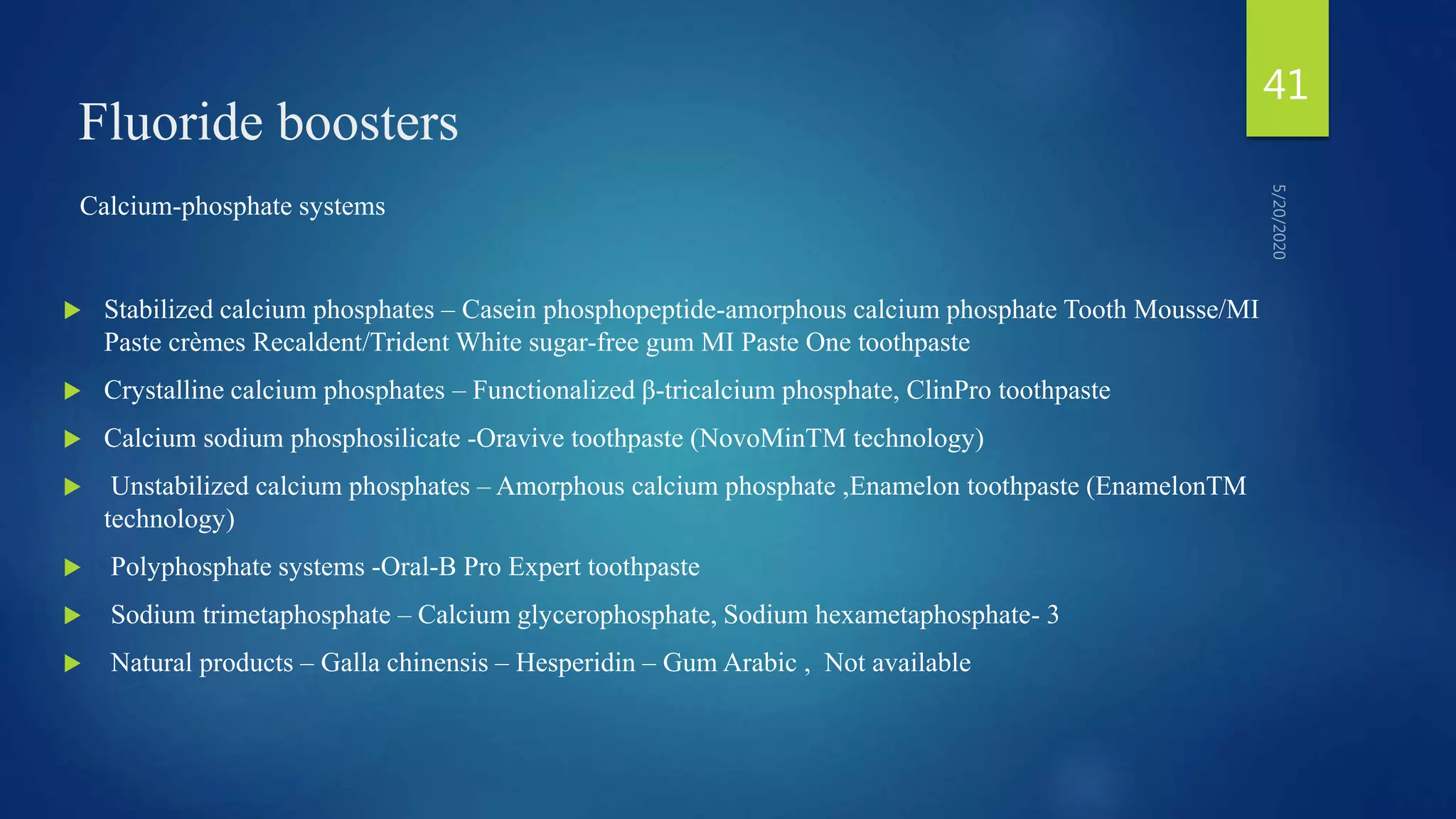 Enamel Remineralization systems | PPTX
