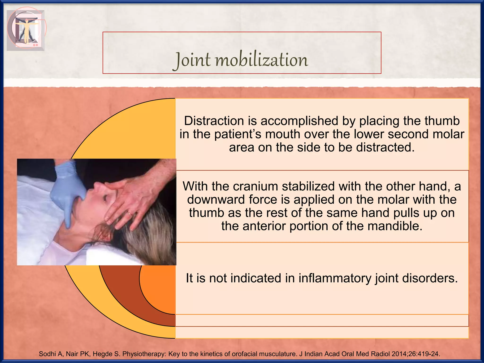 Physiotherapy in dentistry - Dr Sanjana ravindra | PPTX