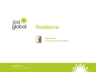 JCA Global Resilience | PPT
