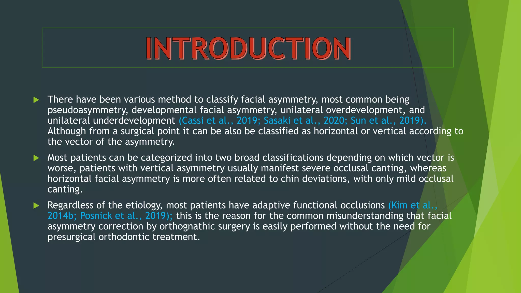 Journal club presentation Surgery-first orthognathic approach for the ...