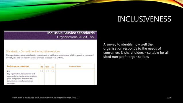 'Building Blocks' assessing capacity & capabilities in nonprofit orgs | PPT