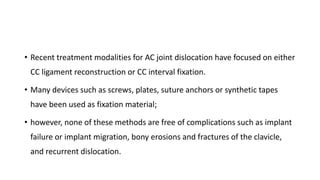JC Acromioclavicular joint injuries.pptx