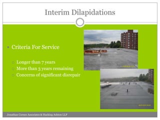 Jonathan Cornes Associates & Hacking Ashton Dilapidations Presentation ...