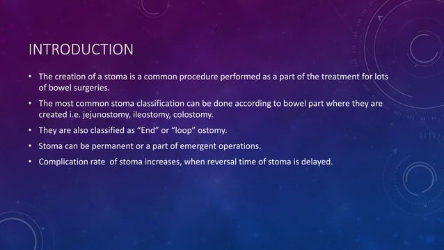 Reversal of Stoma in case of open abdomen management | PPTX | Digestive ...