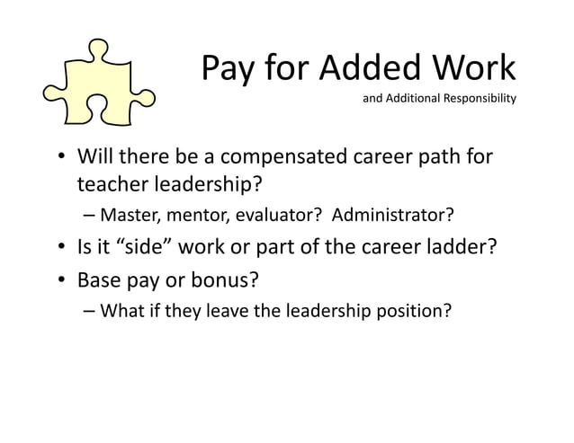 Jeff Camp Alternative Teacher Compensation Presentation | PPT