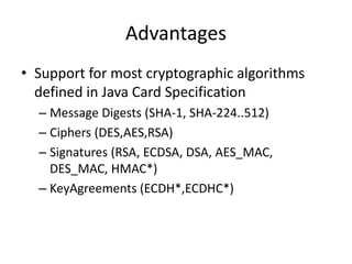 jCardSim - development platform for Java Card Applications | PPT