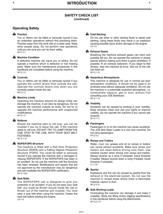 Jcb 1 cx operator manual | PDF