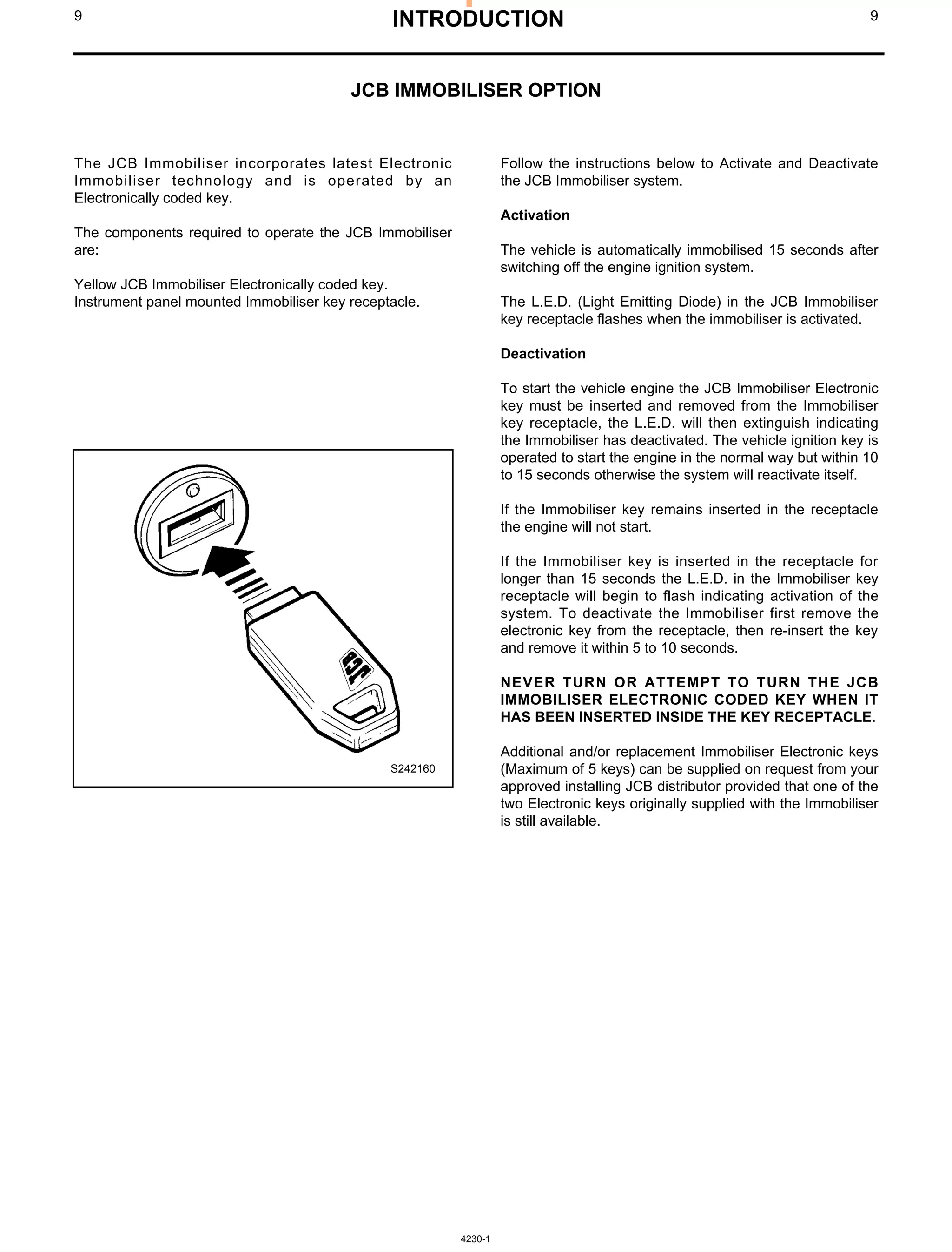 Jcb 1 cx operator manual | PDF