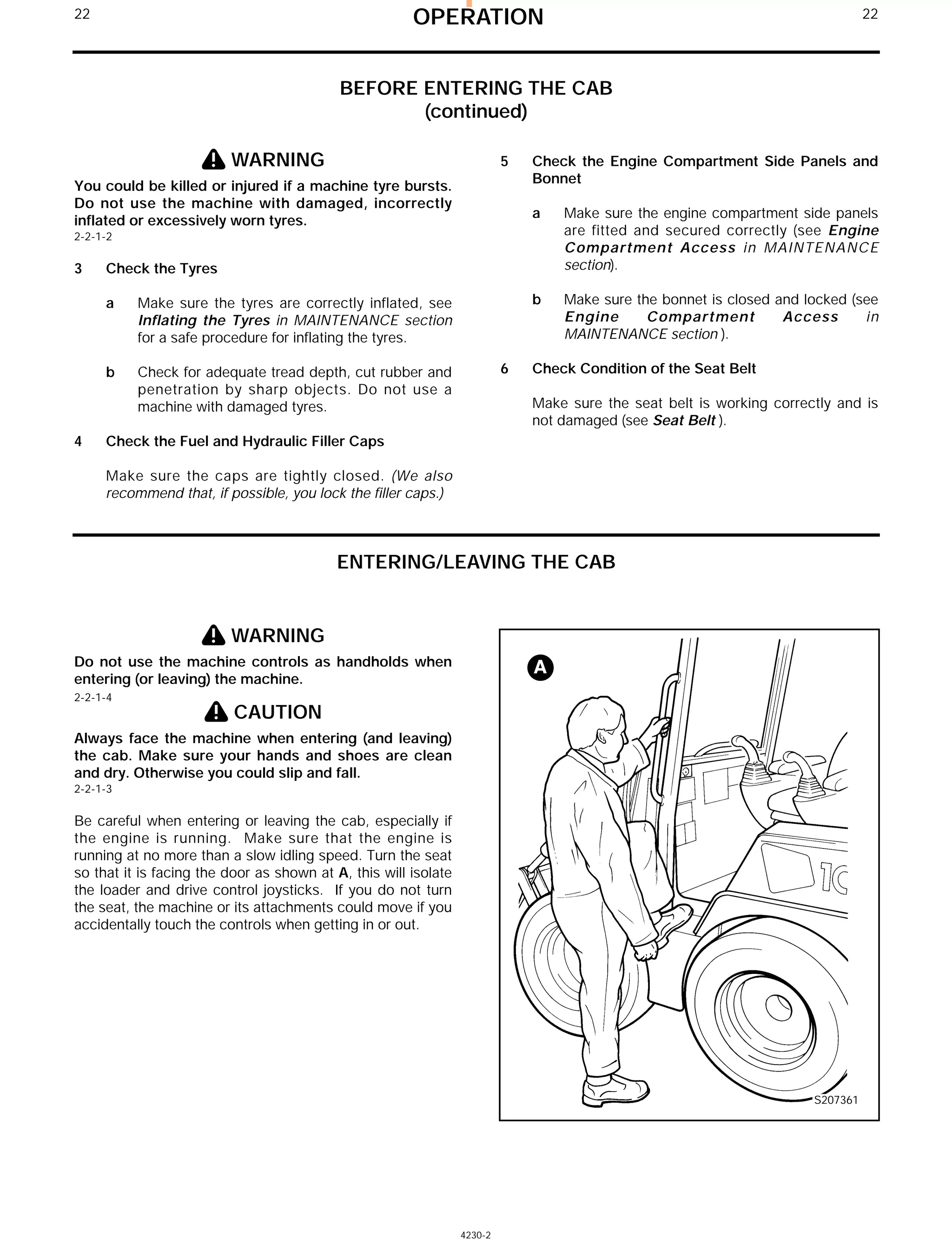 Jcb 1 cx operator manual | PDF
