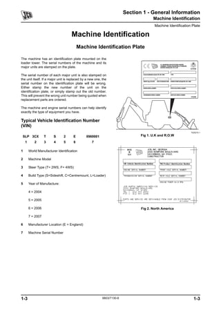 Jcb 2 cx backhoe loader service repair manual | PDF