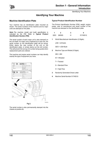 Jcb 320 t robot service repair manual | PDF