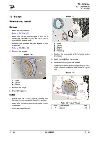 Jcb 3 cx compact backhoe loader service repair manual (sn from 2495456 ...
