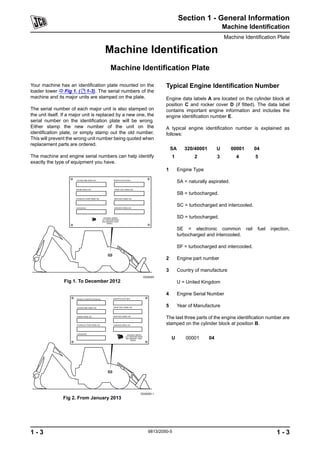 Jcb 3 dx, 4dx backhoe loader service repair manual from 1808000 to ...