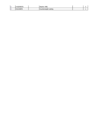 JCB 403 Loading Shovel Parts Catalogue Manual (Serial Number 02161877 ...