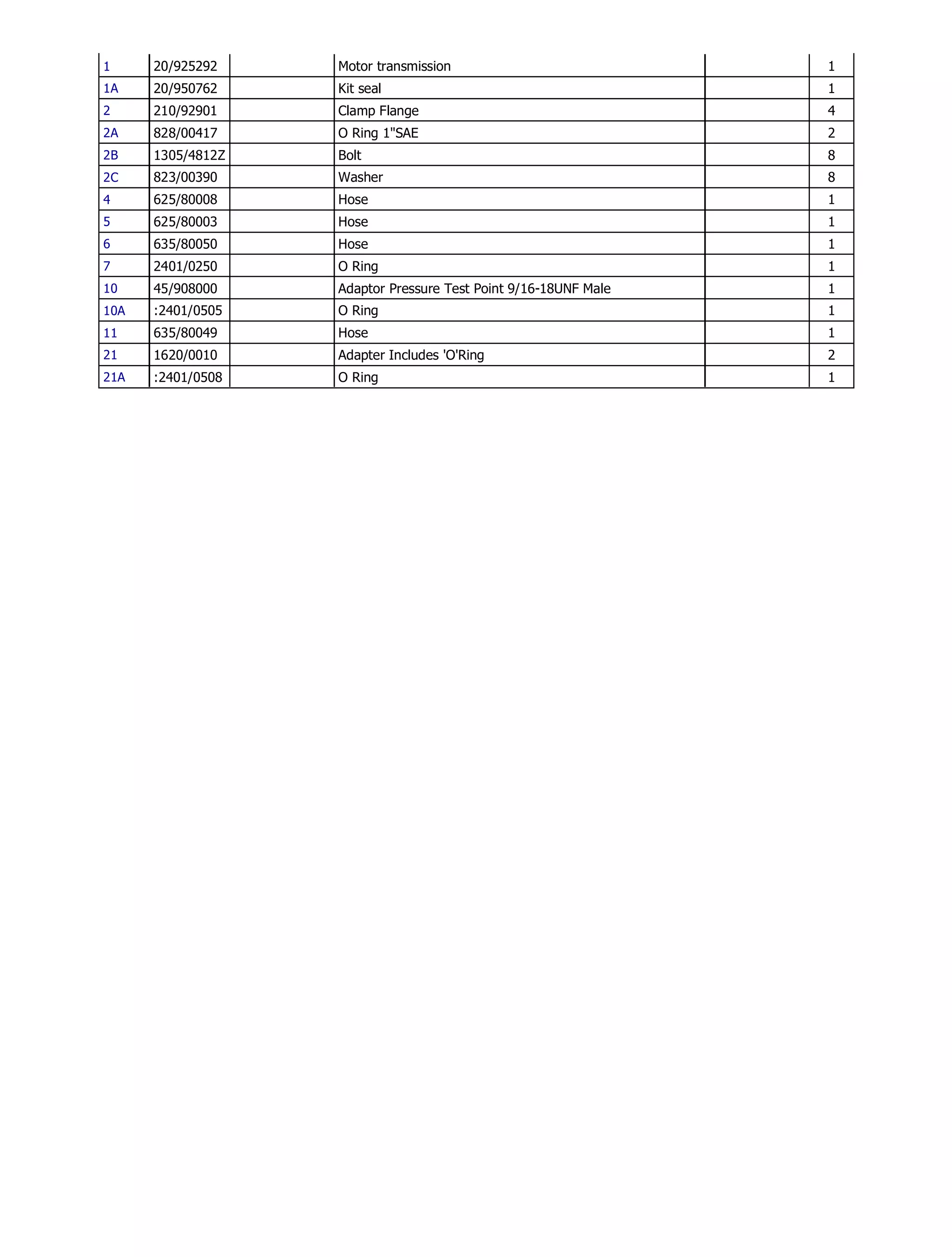 JCB 409ZX Wheeled Loader Parts Catalogue Manual (Serial Number 01136001 ...
